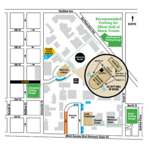 Directions & Parking - Purdue Convocations