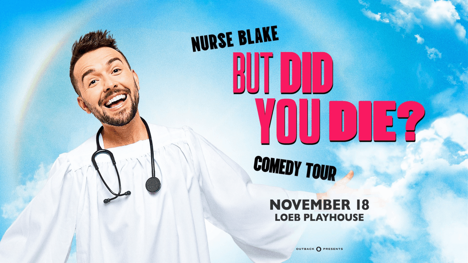 Nurse Blake brings his 'BUT DID YOU DIE?' Tour to Purdue - Purdue ...